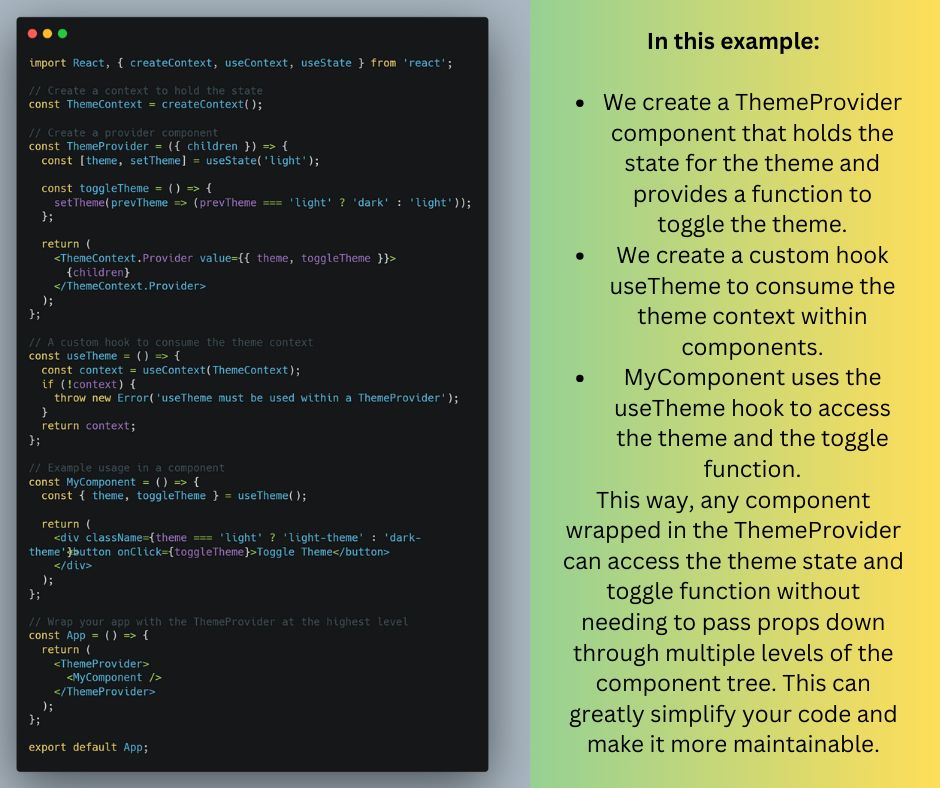 How to use Context API for React components | Parambir Kaur posted on ... How to use Context API for React components | Parambir Kaur posted on ...