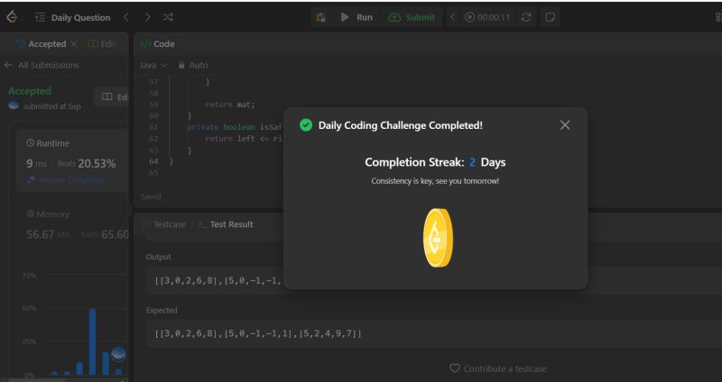 Completed LeetCode POTD and earned streak coins! | Gayathri T posted on ... Completed LeetCode POTD and earned streak coins! | Gayathri T posted on ...