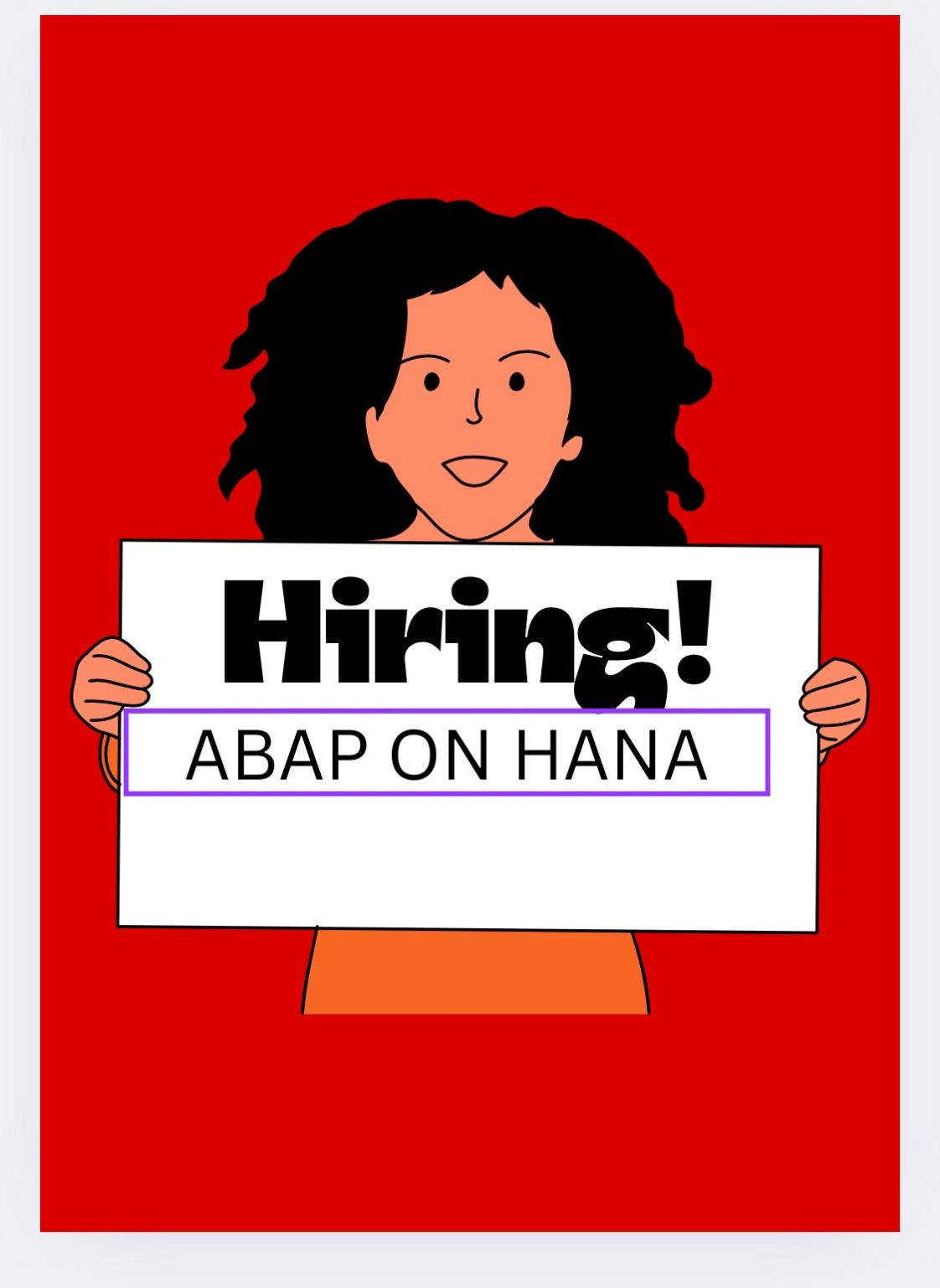 Prakriti Agrawal on LinkedIn: Looking for Senior Abap on Hana professionals Prakriti Agrawal on LinkedIn: Looking for Senior Abap on Hana professionals