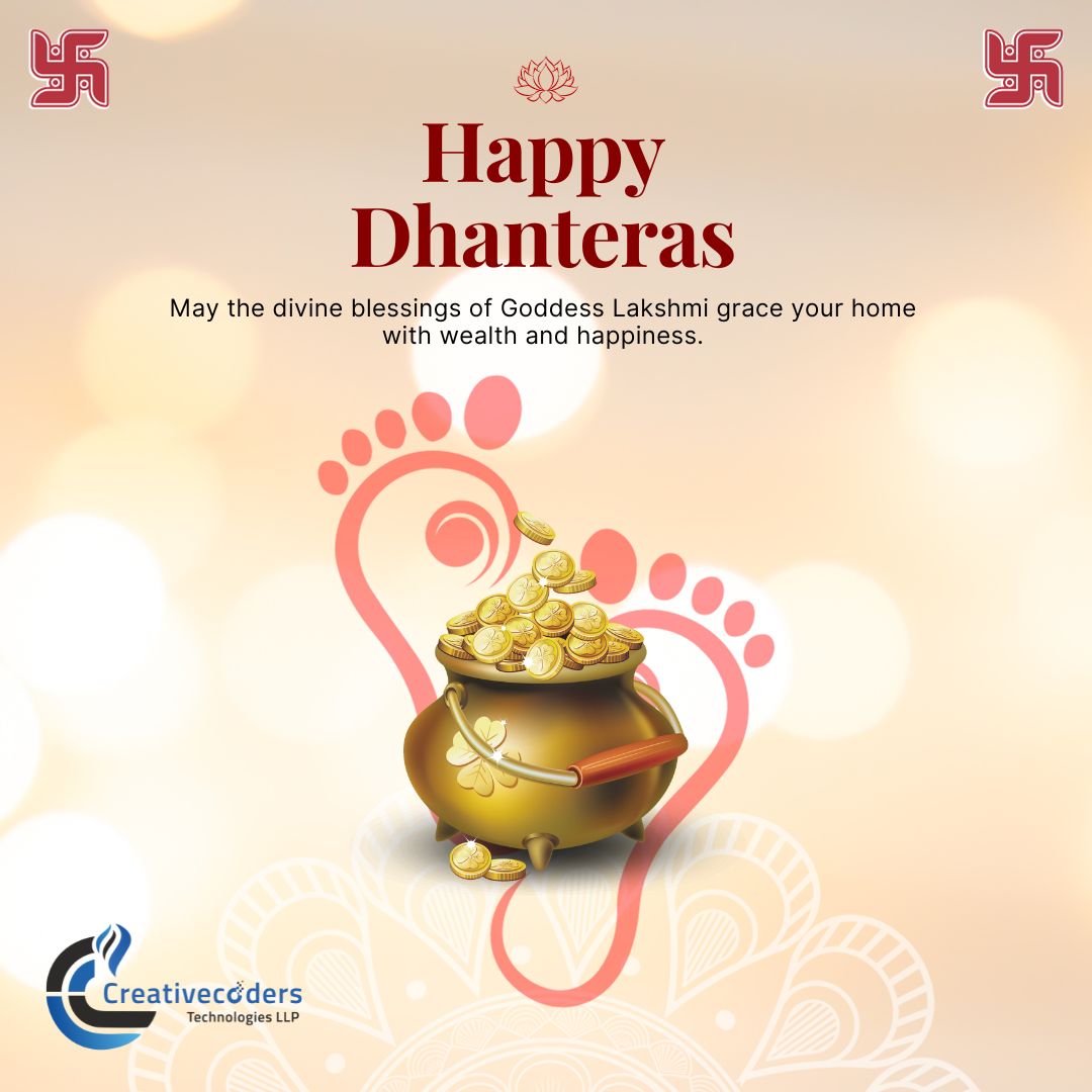 Creativecoders Technologies LLP on LinkedIn: #dhanteras #prosperity # ... Creativecoders Technologies LLP on LinkedIn: #dhanteras #prosperity # ...