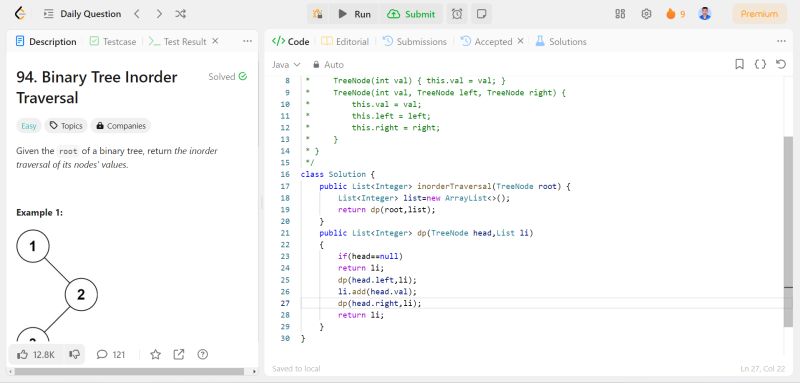 DHILIPKUMAR M on LinkedIn: #day13 #java #leetcode2023 ... DHILIPKUMAR M on LinkedIn: #day13 #java #leetcode2023 ...