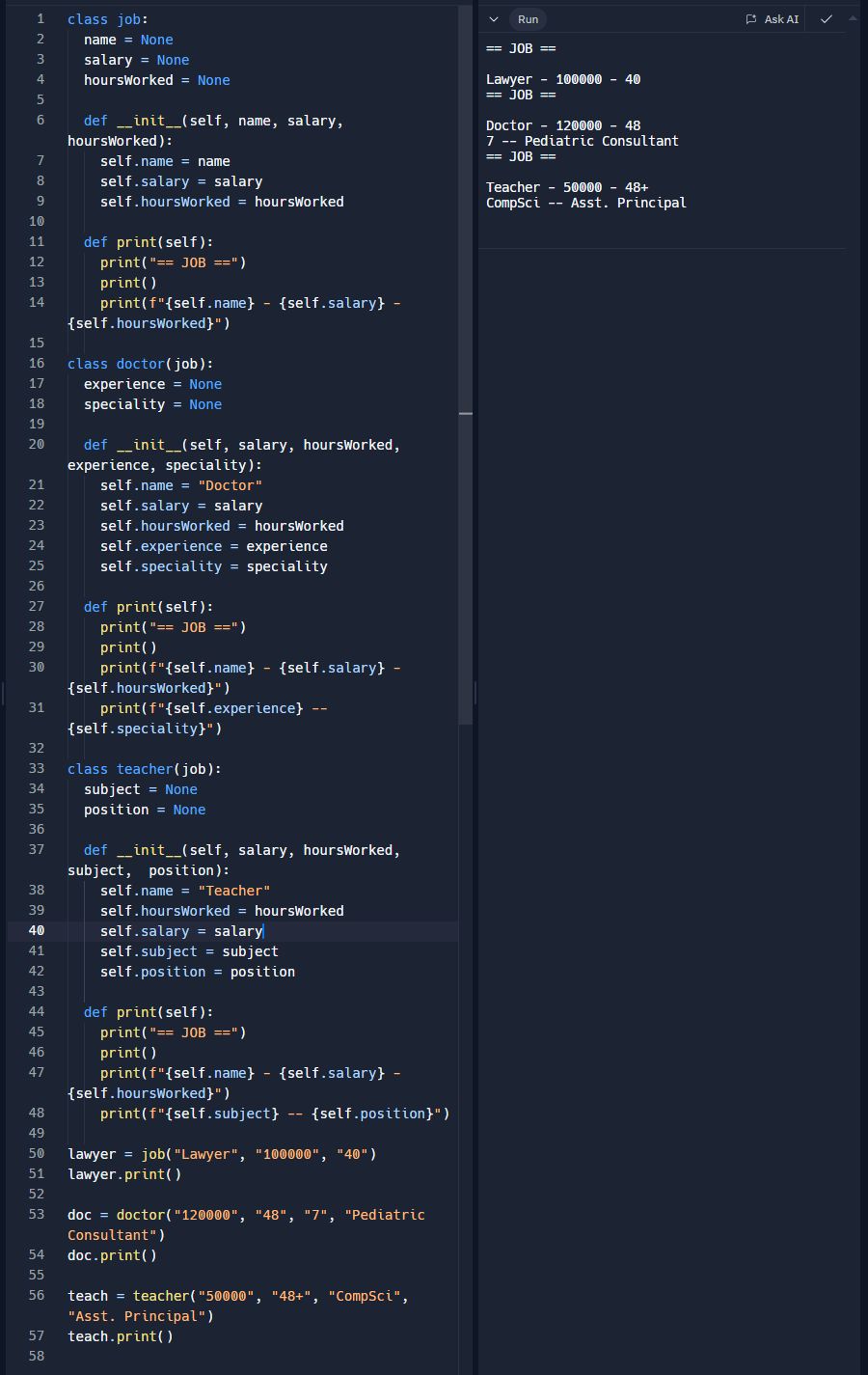 Anees Sulaiman on LinkedIn: #100daysofcode #oop #python #codenewbie ... Anees Sulaiman on LinkedIn: #100daysofcode #oop #python #codenewbie ...