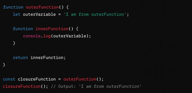 Ajay SHEOKAND on LinkedIn: #javascript #closures #lexicalscope # ... Ajay SHEOKAND on LinkedIn: #javascript #closures #lexicalscope # ...