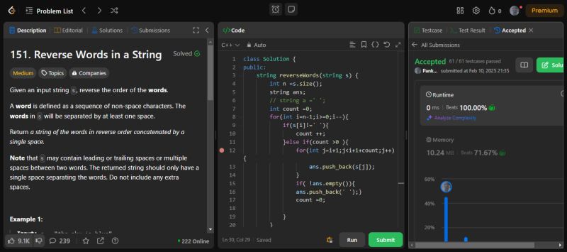 #100daysofcode #100daysofcode #leetcode #dsa | Pankaj Chitra #100daysofcode #100daysofcode #leetcode #dsa | Pankaj Chitra