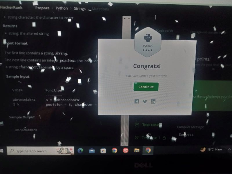 Vishakha Sharma on LinkedIn: #100daysofcode #pythonprogramming ... Vishakha Sharma on LinkedIn: #100daysofcode #pythonprogramming ...