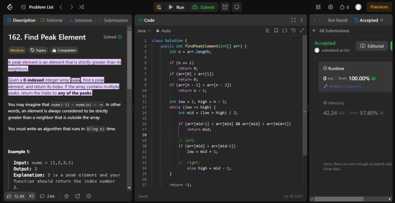 Umang Kumar on LinkedIn: #100daysofcode #java #leetcode #binarysearch # ... Umang Kumar on LinkedIn: #100daysofcode #java #leetcode #binarysearch # ...