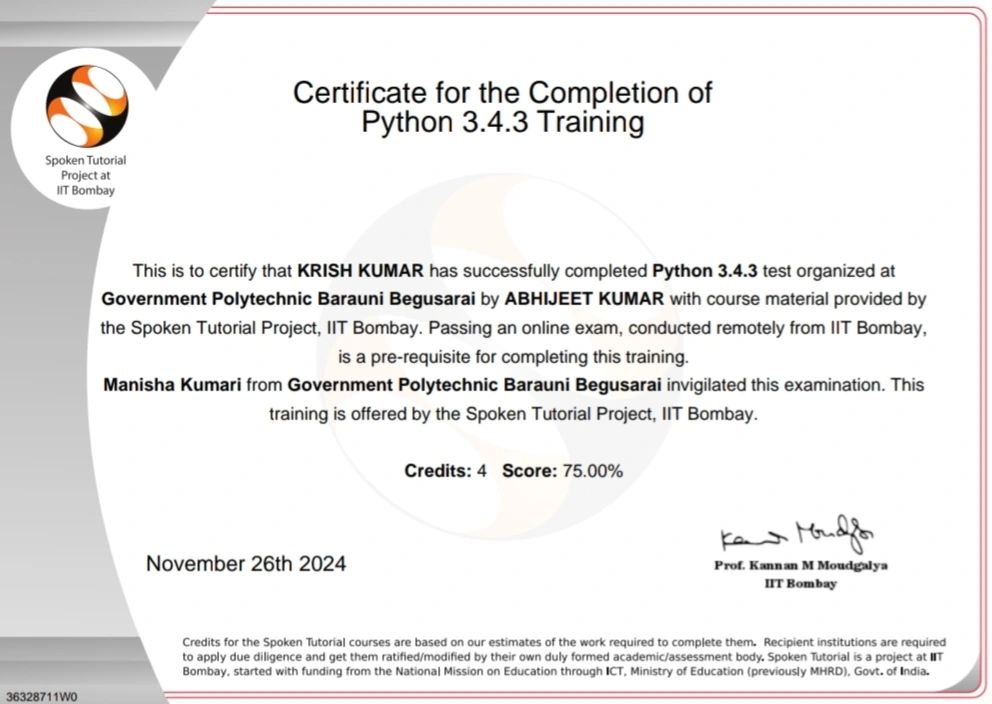 Krish Kumar on LinkedIn: #python #coding #tutorial #programming # ... Krish Kumar on LinkedIn: #python #coding #tutorial #programming # ...