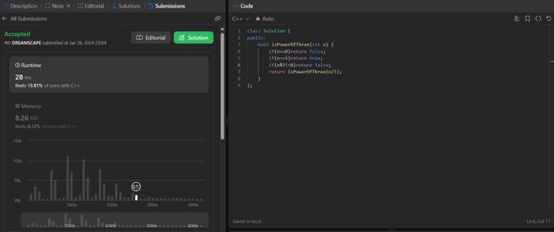 Kumar Ashutosh on LinkedIn: 26/01/24 solved POWER OF 3 USING RECURSION Kumar Ashutosh on LinkedIn: 26/01/24 solved POWER OF 3 USING RECURSION