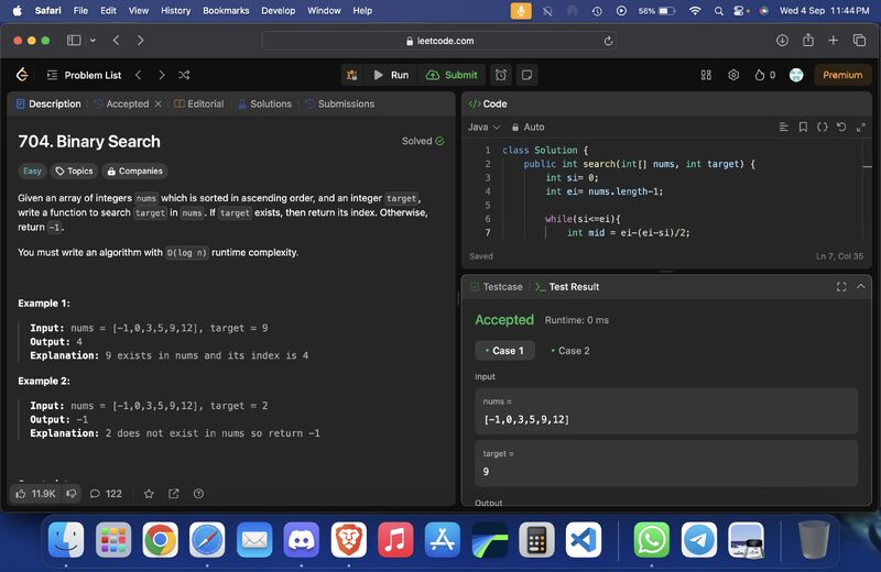 Piyush Raj on LinkedIn: #leetcode #binarysearch #algorithm #codinglife #dsa Piyush Raj on LinkedIn: #leetcode #binarysearch #algorithm #codinglife #dsa