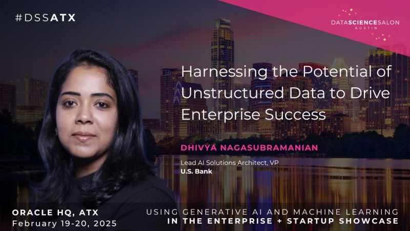 Data Science Salon on LinkedIn: #dssatx #unstructureddata #datascience ... Data Science Salon on LinkedIn: #dssatx #unstructureddata #datascience ...