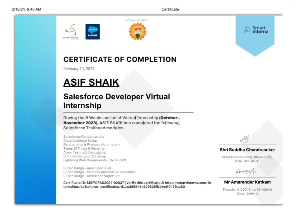 asif shaik on LinkedIn: #cognizant #salesforce # ... asif shaik on LinkedIn: #cognizant #salesforce # ...