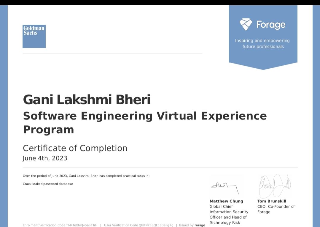 Gani lakshmi Bheri on LinkedIn: #congnizant Gani lakshmi Bheri on LinkedIn: #congnizant