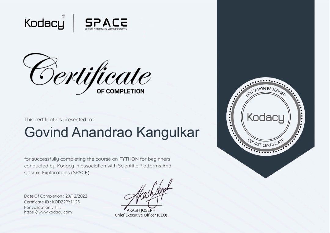 Govind Kangulkar on LinkedIn: #python #programming # ... Govind Kangulkar on LinkedIn: #python #programming # ...