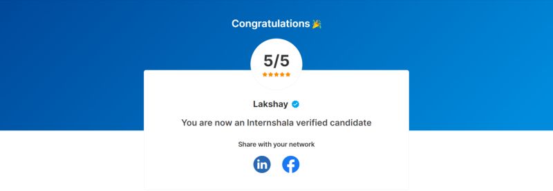 Lakshay Hasija on LinkedIn: #internshala #careergrowth # ... Lakshay Hasija on LinkedIn: #internshala #careergrowth # ...