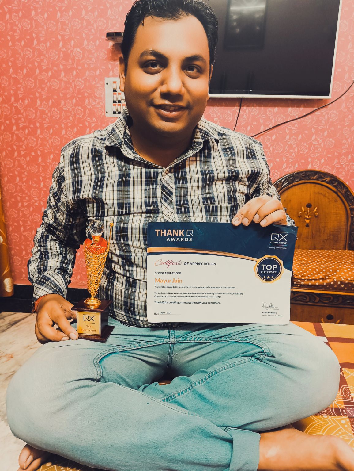 Mayur Jain on LinkedIn: Hardwork becomes excitement when recognised ... Mayur Jain on LinkedIn: Hardwork becomes excitement when recognised ...