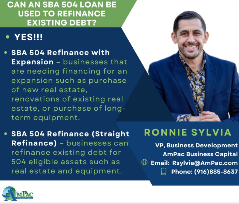 Ronnie Sylvia on LinkedIn: 💡📚Humpday SBA 504 Education. 📚💡 Can a SBA ... Ronnie Sylvia on LinkedIn: 💡📚Humpday SBA 504 Education. 📚💡 Can a SBA ...