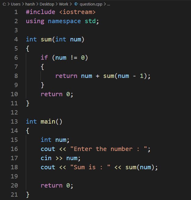 Anmol Singh on LinkedIn: Today I solved a recursion problem in C++ ... Anmol Singh on LinkedIn: Today I solved a recursion problem in C++ ...