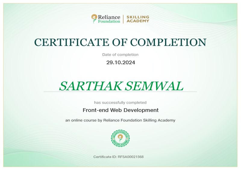 SARTHAK SEMWAL on LinkedIn: #webdevelopment #frontend # ... SARTHAK SEMWAL on LinkedIn: #webdevelopment #frontend # ...