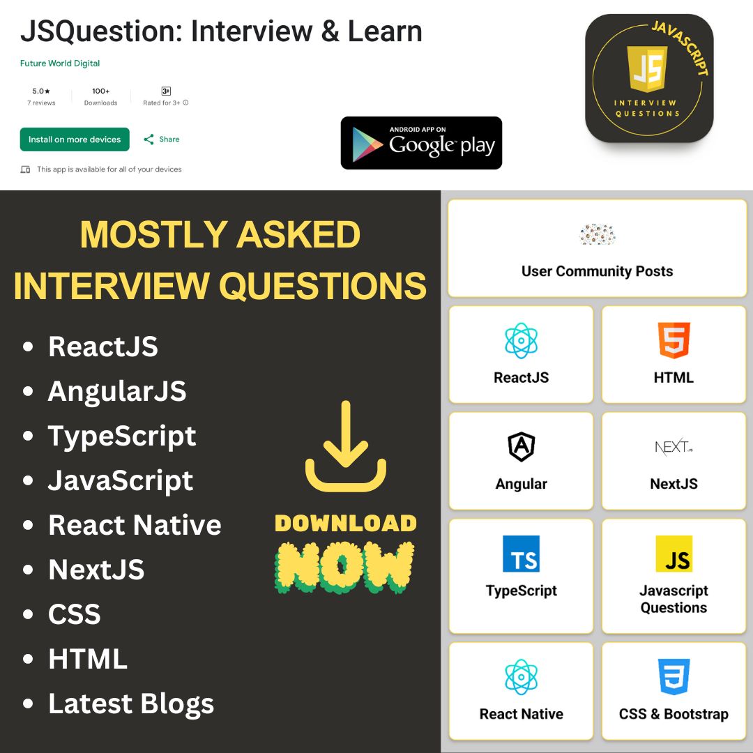 Sandeep Tiwari on LinkedIn: #techinterview #javascript #reactjs #coding ... Sandeep Tiwari on LinkedIn: #techinterview #javascript #reactjs #coding ...