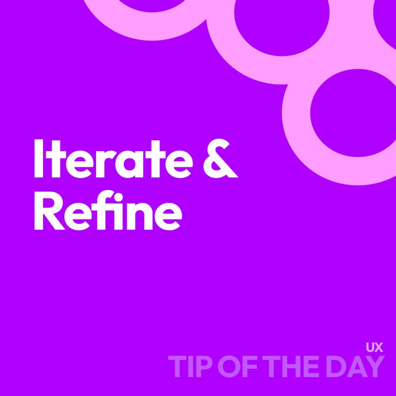 Bhreneshwer K on LinkedIn: In the realm of UX design, iteration is key ... Bhreneshwer K on LinkedIn: In the realm of UX design, iteration is key ...