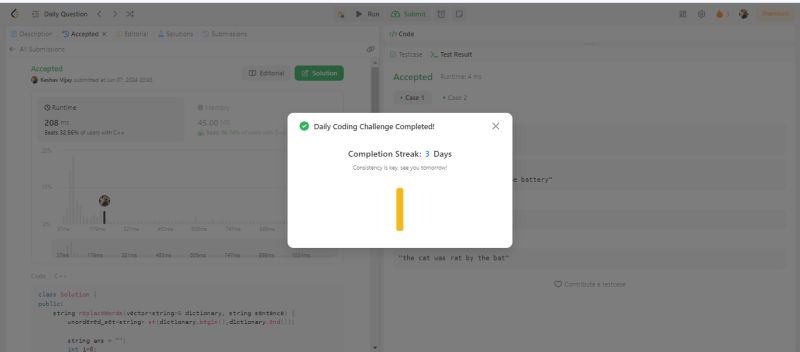 Keshav Vijay on LinkedIn: #100daysofcode #codingchallenge #leetcode # ... Keshav Vijay on LinkedIn: #100daysofcode #codingchallenge #leetcode # ...