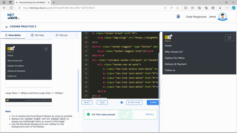 Jeeva Nandam on LinkedIn: #ccbpacademy #responsivewebdesign #coding # ... Jeeva Nandam on LinkedIn: #ccbpacademy #responsivewebdesign #coding # ...
