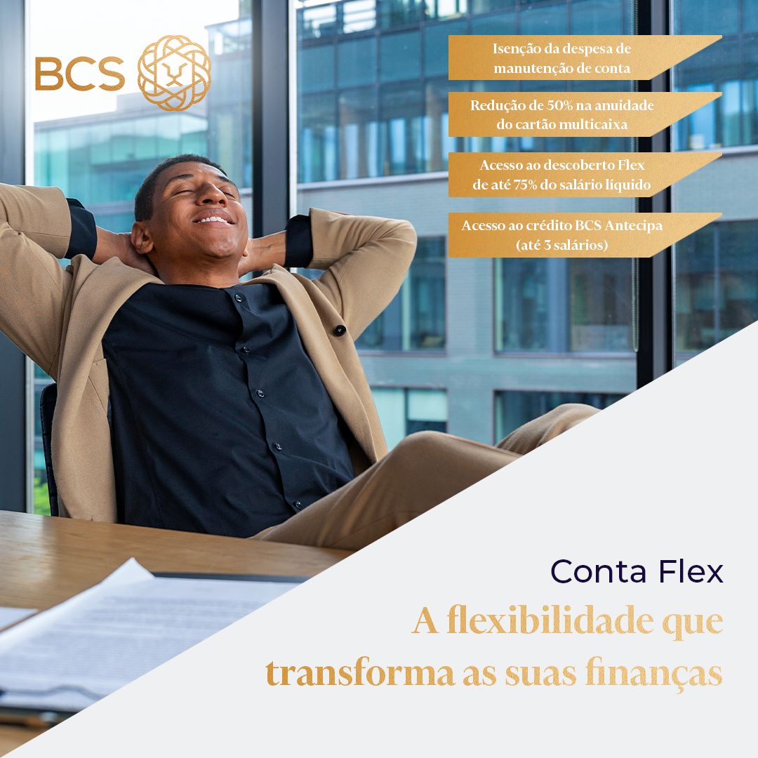 Banco BCS no LinkedIn: #bancobcs #contaflex Banco BCS no LinkedIn: #bancobcs #contaflex