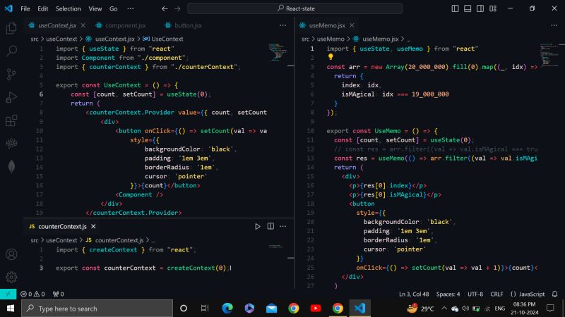 Anurag Mishra on LinkedIn: #react #reacthooks #usecontext #usememo # ... Anurag Mishra on LinkedIn: #react #reacthooks #usecontext #usememo # ...