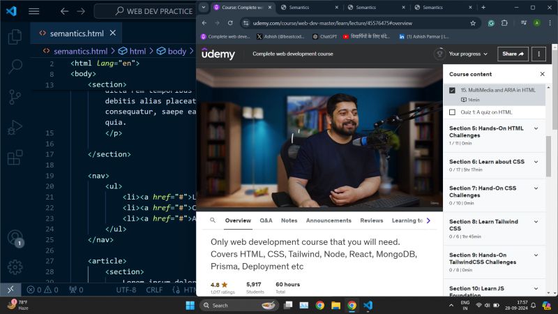 Ashish Parmar on LinkedIn: DAY 8:- WEB DEVELOPMENT ️I've just learned ... Ashish Parmar on LinkedIn: DAY 8:- WEB DEVELOPMENT ️I've just learned ...