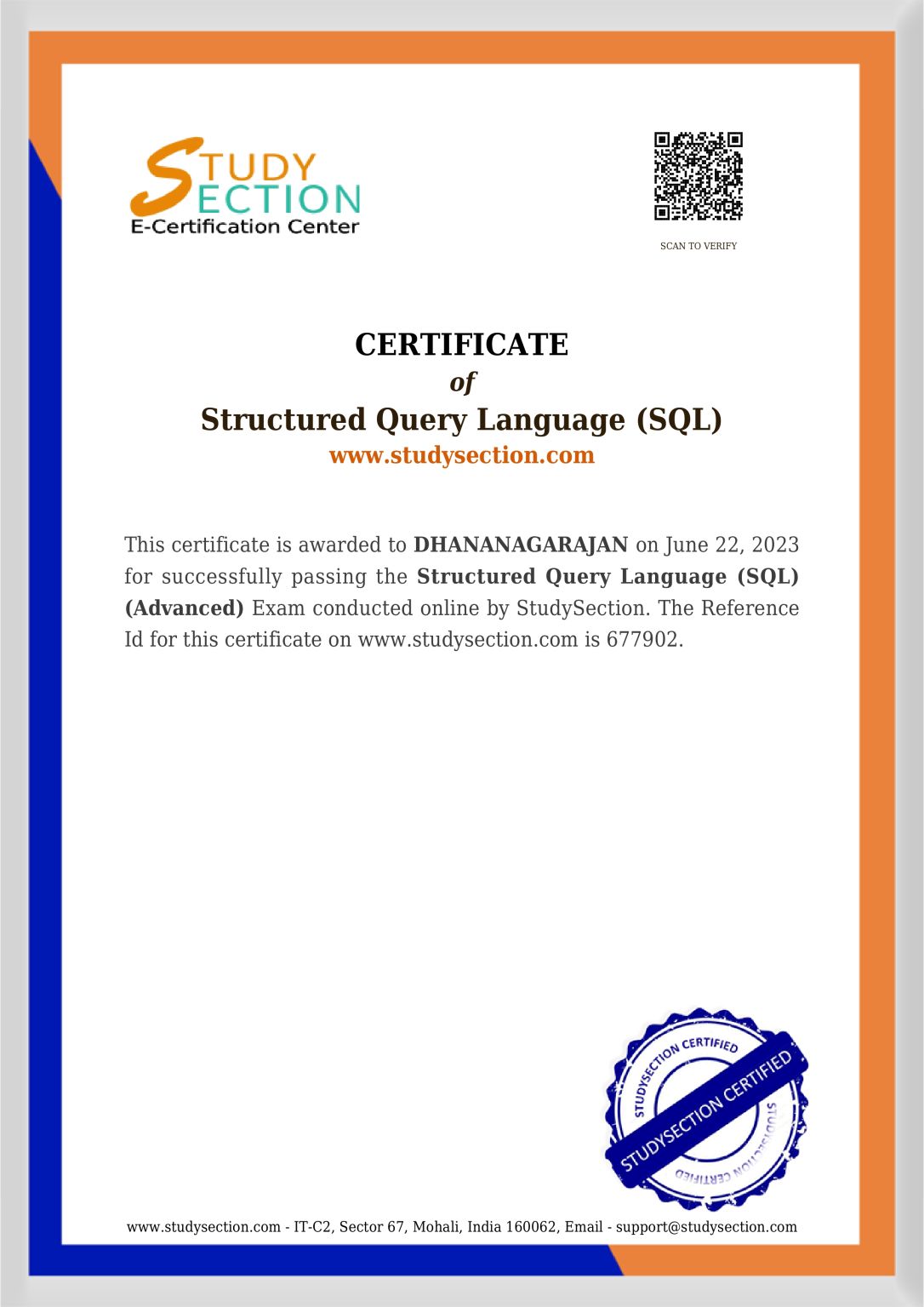 Dhana Nagarajan on LinkedIn: #studysection Dhana Nagarajan on LinkedIn: #studysection