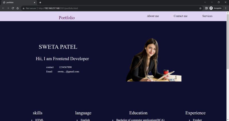 Sweta Patel on LinkedIn: #internshipjourney #frontenddevelopment # ... Sweta Patel on LinkedIn: #internshipjourney #frontenddevelopment # ...