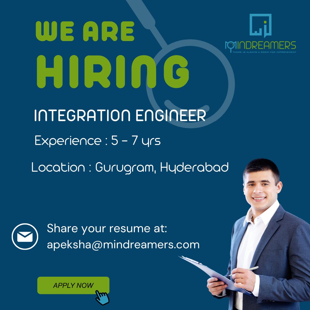 MINDREAMERS on LinkedIn: #integrationengineer #java #javaaws #j2ee # ... MINDREAMERS on LinkedIn: #integrationengineer #java #javaaws #j2ee # ...