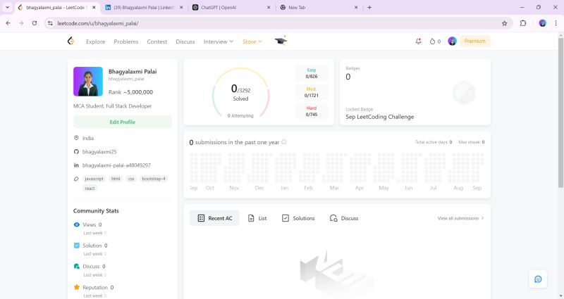 Bhagyalaxmi Palai on LinkedIn: #javascript #leetcode #codingchallenge # ... Bhagyalaxmi Palai on LinkedIn: #javascript #leetcode #codingchallenge # ...