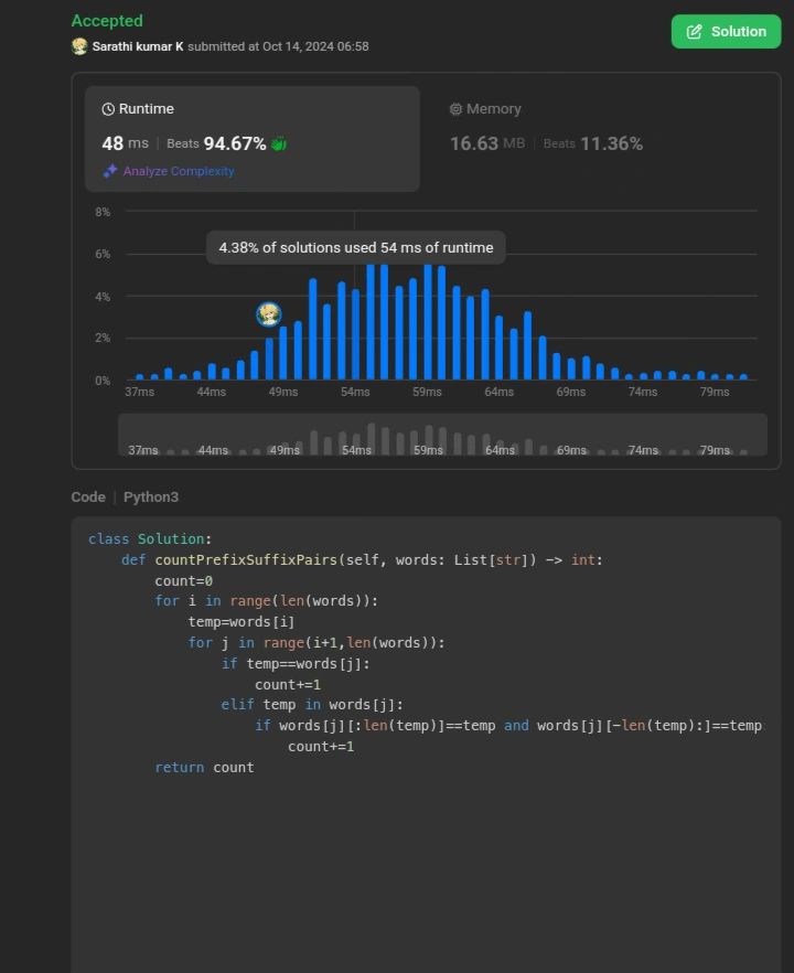 Sarathi Kumar k on LinkedIn: #leecode #leetcode #coding #dsa #consistency Sarathi Kumar k on LinkedIn: #leecode #leetcode #coding #dsa #consistency