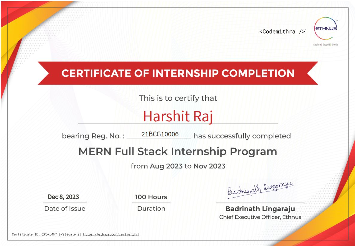 Harshit Raj on LinkedIn: #mernstack #reactjs #webdevelopment # ... Harshit Raj on LinkedIn: #mernstack #reactjs #webdevelopment # ...