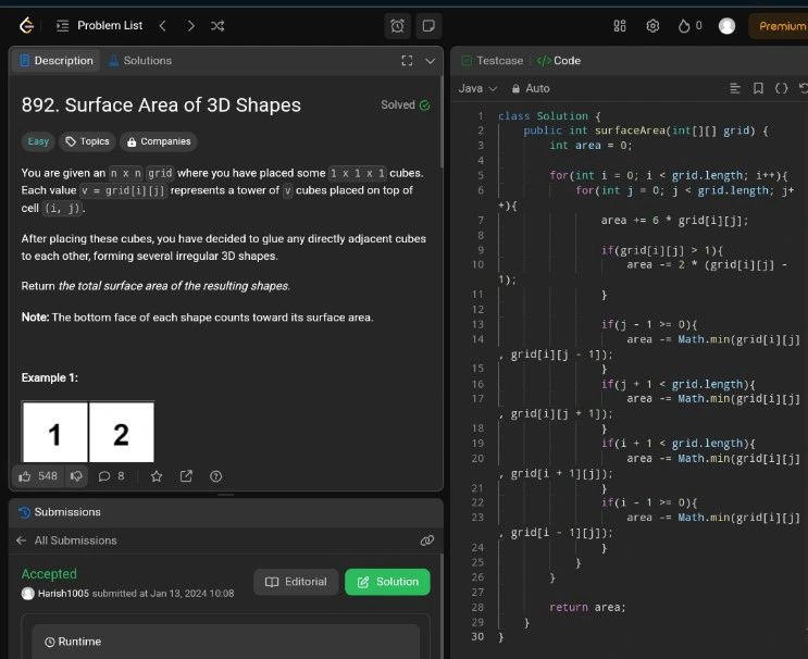 Harish R on LinkedIn: #day45 #100daysofcode #day45 #leetcode # ... Harish R on LinkedIn: #day45 #100daysofcode #day45 #leetcode # ...
