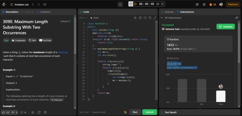#75dayscodechalleng #leetcode #algorithm #datastructures #codingjourney ... #75dayscodechalleng #leetcode #algorithm #datastructures #codingjourney ...