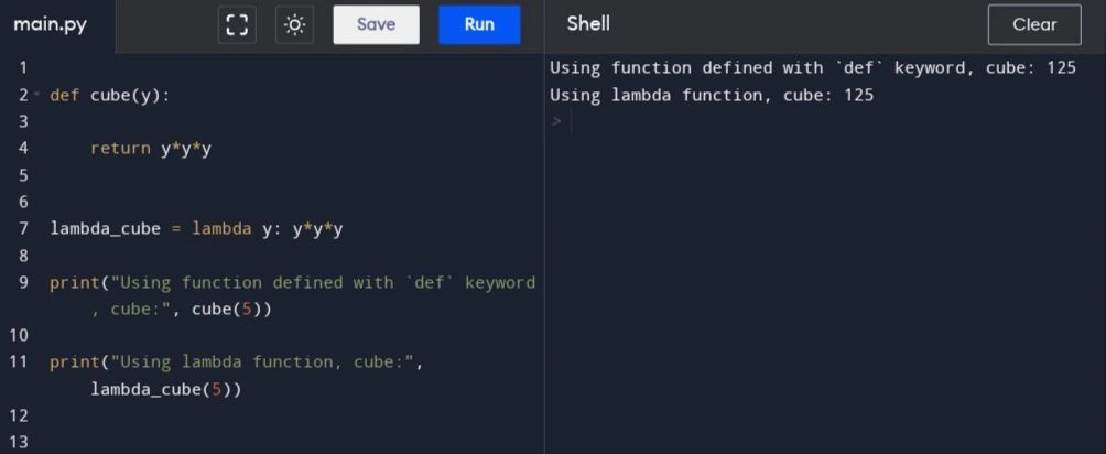 Samruddhi Dixit on LinkedIn: #100daysofcode #python #lambdafunctions # ... Samruddhi Dixit on LinkedIn: #100daysofcode #python #lambdafunctions # ...