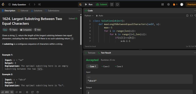 Day 53 of #leetcodechallenge: Solved Substring | Tarun Sumanth Puli ... Day 53 of #leetcodechallenge: Solved Substring | Tarun Sumanth Puli ...