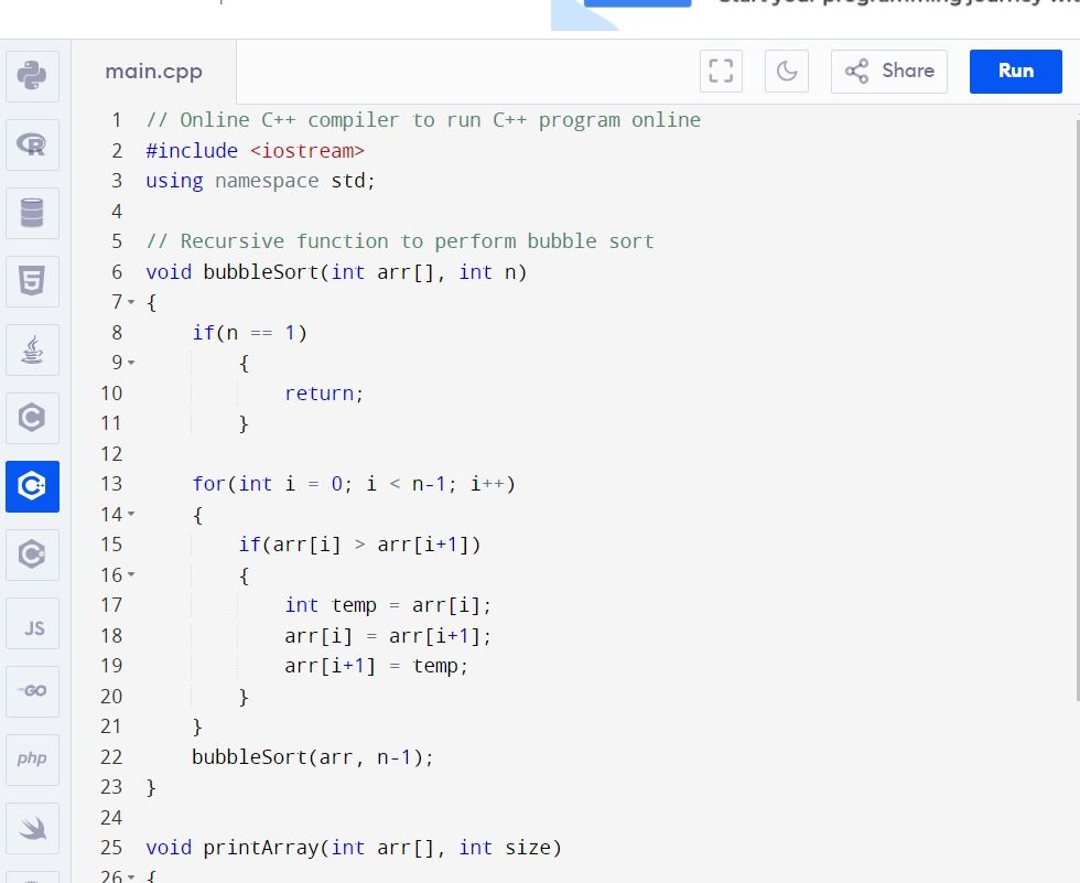 TRIPTI TYAGI on LinkedIn: #100daysofcode #coding #algorithm #recursion ... TRIPTI TYAGI on LinkedIn: #100daysofcode #coding #algorithm #recursion ...