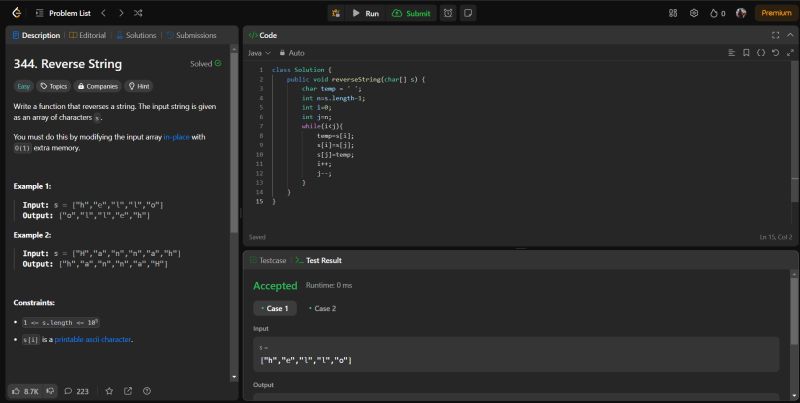 Vishwa R on LinkedIn: #100daysofcode #codingchallenge #leetcode # ... Vishwa R on LinkedIn: #100daysofcode #codingchallenge #leetcode # ...