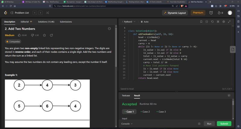 Ragul K on LinkedIn: #100daysofcode #python #leetcode Ragul K on LinkedIn: #100daysofcode #python #leetcode