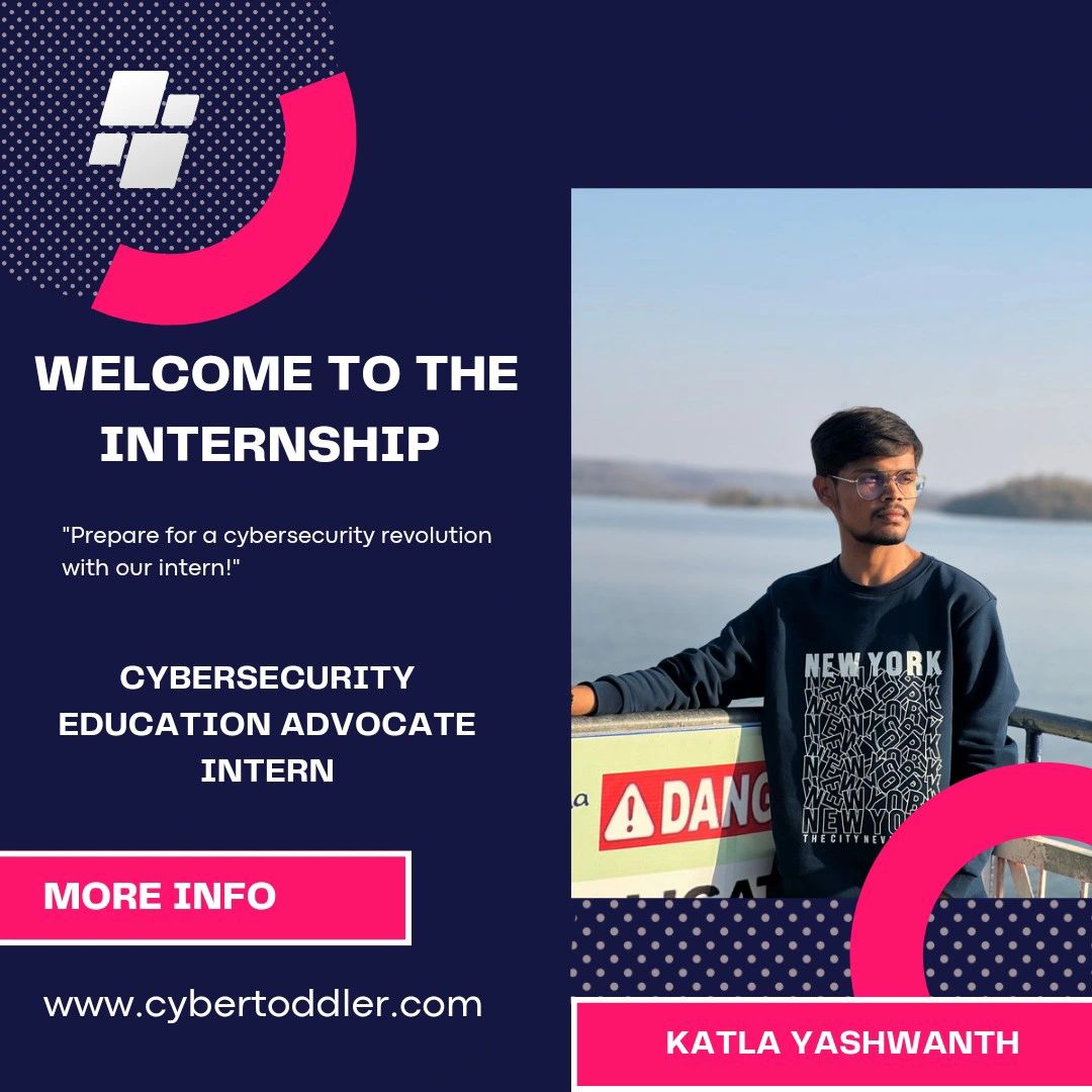 KATLA YASHWANTH on LinkedIn: thankyou so much Cyber Toddler for this ... KATLA YASHWANTH on LinkedIn: thankyou so much Cyber Toddler for this ...