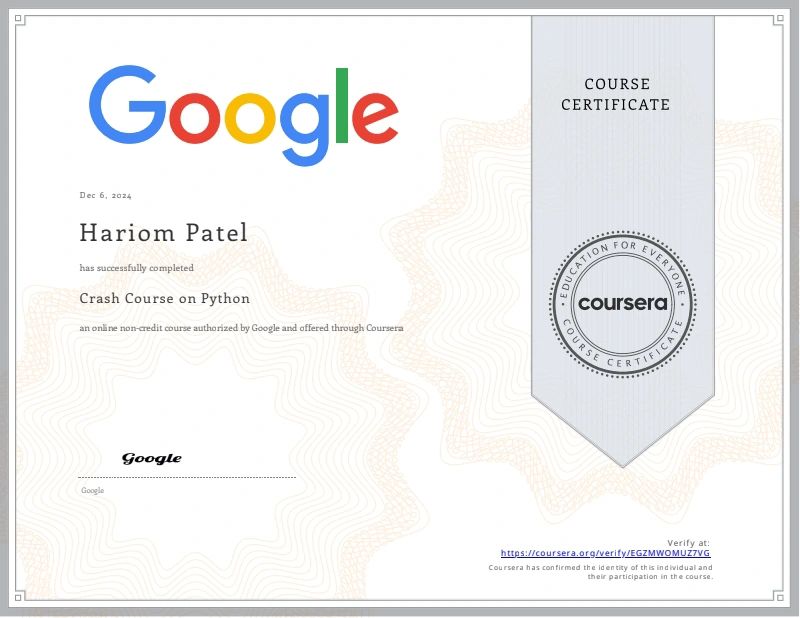 Hariom Patel on LinkedIn: Hariom Patel on LinkedIn: