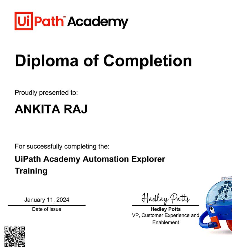 Ankita Raj on LinkedIn: #coursecompletion #professionalgrowth #newskills Ankita Raj on LinkedIn: #coursecompletion #professionalgrowth #newskills