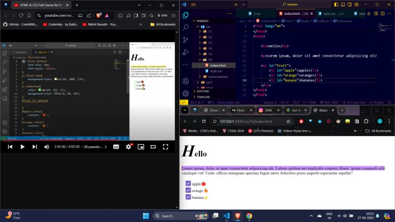 Gomini Gautam on LinkedIn: #100daysofcode #css #pseudoelements # ... Gomini Gautam on LinkedIn: #100daysofcode #css #pseudoelements # ...