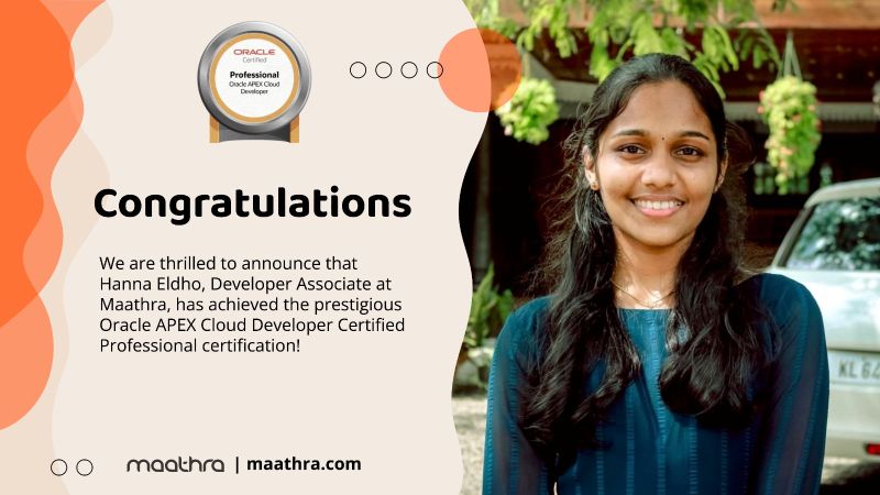 Maathra Technology and Consultancy Pvt Ltd on LinkedIn: #certification ... Maathra Technology and Consultancy Pvt Ltd on LinkedIn: #certification ...