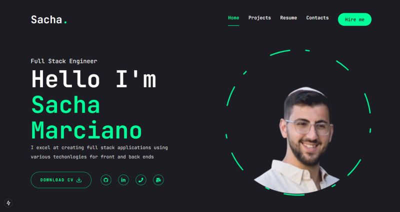 Sacha Marciano on LinkedIn: #nextjs #tailwindcss #portfolio # ... Sacha Marciano on LinkedIn: #nextjs #tailwindcss #portfolio # ...