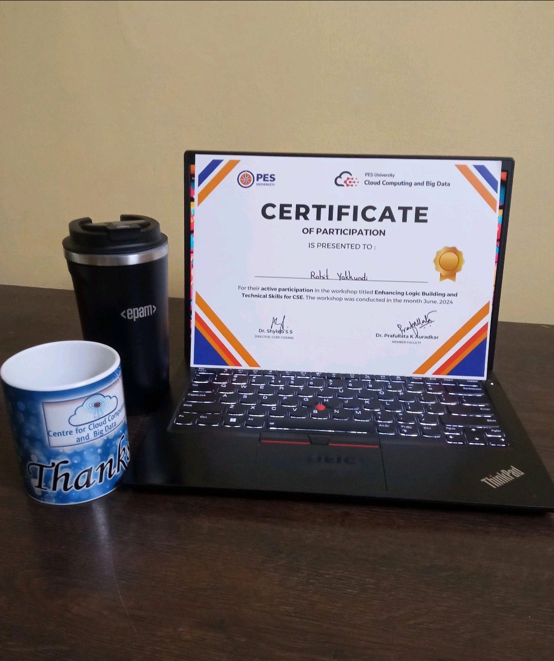 Rohit Yakkundi on LinkedIn: I am thrilled to share that I recently ... Rohit Yakkundi on LinkedIn: I am thrilled to share that I recently ...