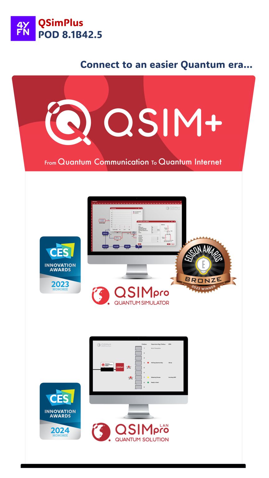 QSIMPLUS Co.,Ltd. on LinkedIn: #mwc2024 #4yfn24 #qsimplus #quantumtech ... QSIMPLUS Co.,Ltd. on LinkedIn: #mwc2024 #4yfn24 #qsimplus #quantumtech ...